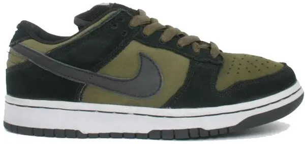 Nike Dunk Low Lodenin Sneakers - Dark Loden/black