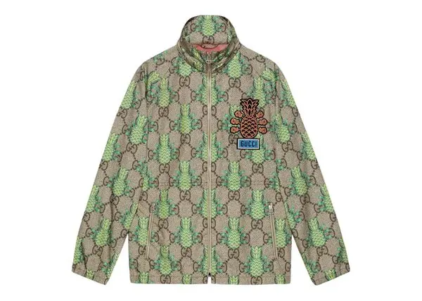 Gucci Pineapple Gg Print Jacket