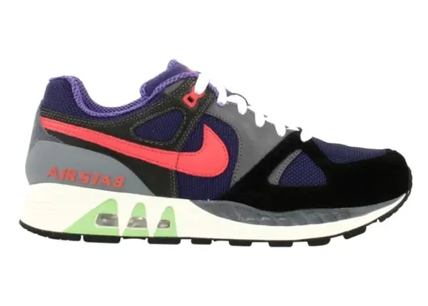 Nike Air Stab Premium Sneakers - Ink/max Orange/midnight Fog