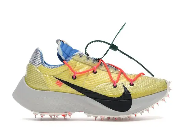 Nike Vapor Street Off-white Tour Yellow Sneakers - Tour Yellow/black/light Bone