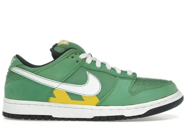 Nike Dunk Low Sneakers - Grass Green/white
