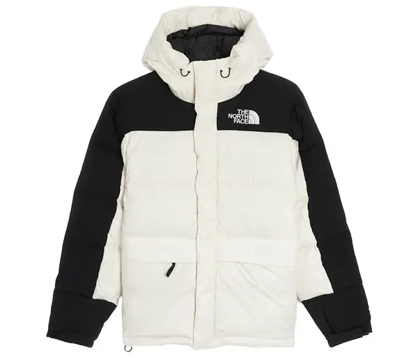 The North Face Hmlyn Down Parka Jacket - White Black
