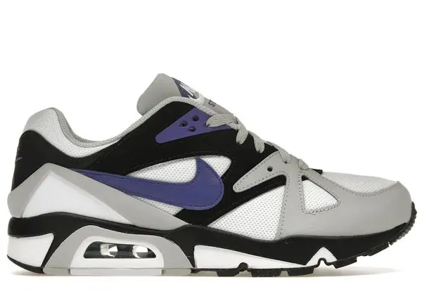 Nike Structure Triax 91 Sneakers - Grey/white/purple