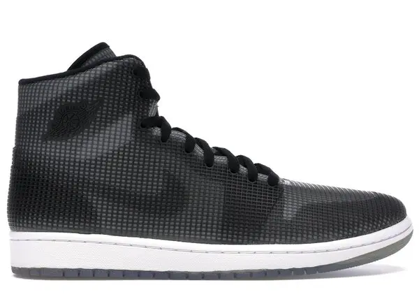 JORDAN 1 Retro 4lab1 Sneaker - Black/reflect Silver/white