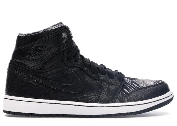 JORDAN 1 Retro High Bhm - Black/white