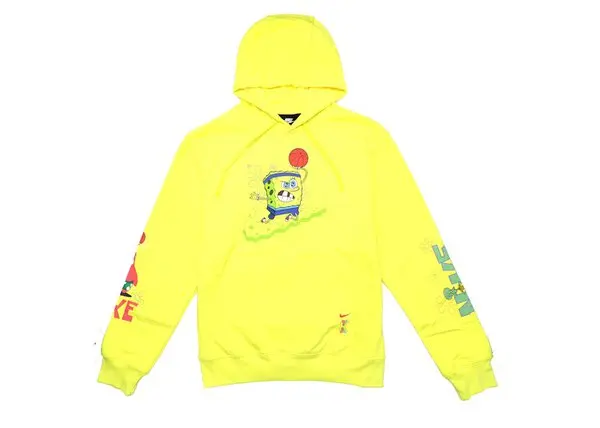 Nike Kyrie X Spongebob Dri-fit Hoodie - Dynamic Yellow