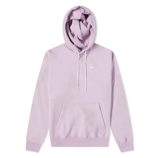 Nike Lab Solo Swoosh Fleece Hoodie - Doll