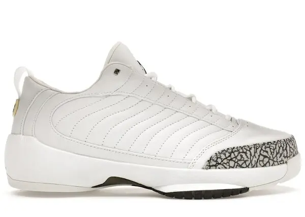 JORDAN 19 Og Low Sneakers - White/black