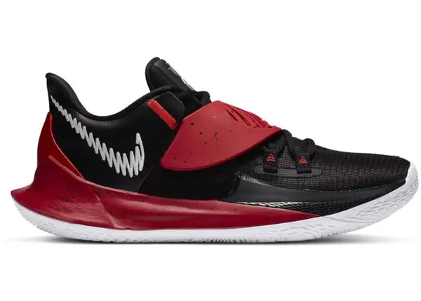 Nike Kyrie Low 3 Team Sneakers - Black/university Red/metallic Silver