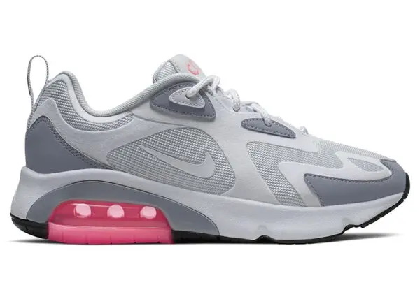 Nike Air Max 200 Sneakers - Pure Platinum/cool Grey/sunset Pulse