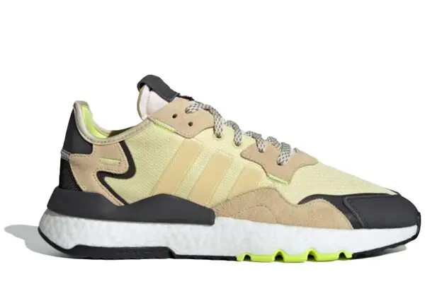 Adidas Nite Jogger Sneakers - Easy Yellow/core Black