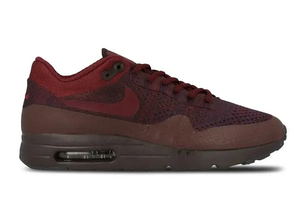 Nike Air Max 1 Ultra Flyknit Sneakers - Grand Purple/team Red