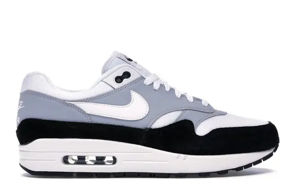 Nike Air Max 1 Sneakers - Wolf Grey/black/white