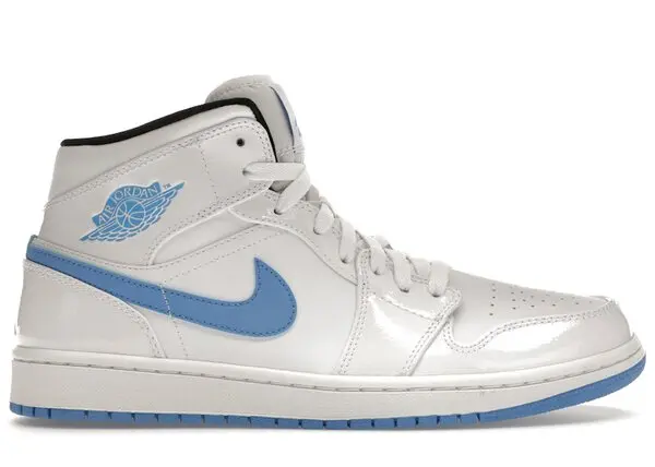 JORDAN 1 Retro High-top Sneakers - White/legend Blue/black