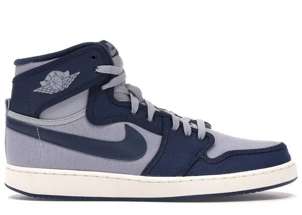 JORDAN 1 Retro Ko Sneakers - Cool Grey/midnight Navy Blue/white