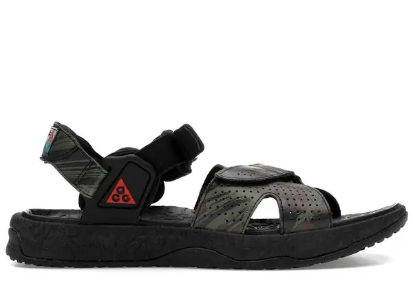 Nike Acg Air Deschütz Mt. Fuji Sandals - Black/cargo Khaki