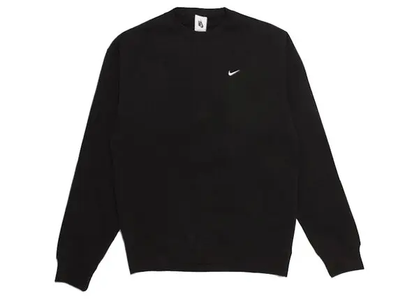 Nike Lab Fleece Crew - Black/white