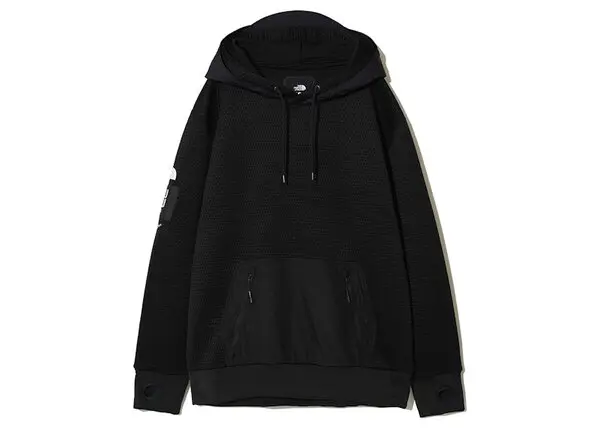 The North Face X Undercover Soukuu Dotknit Double Hoodie - Tnf Black/aviator Navy Blue
