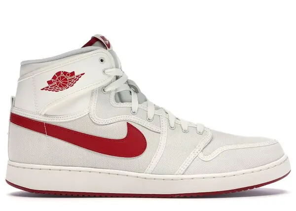 JORDAN 1 Retro Ko High-top Sneakers - Sail/varsity Red