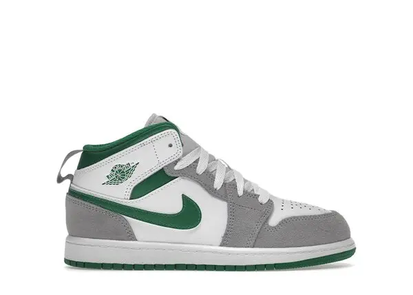 JORDAN 1 Mid Se Sneakers - White/pine Green/light Smoke Grey
