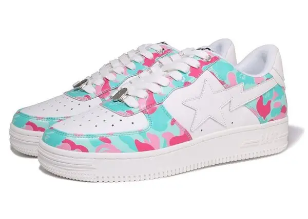 BAPE A Bathing Ape Sta Miami 3rd Anniversary - Pink/blue/white