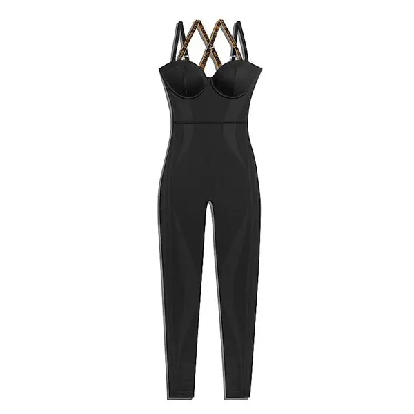 Adidas Ivy Park Knit Catsuit - Black
