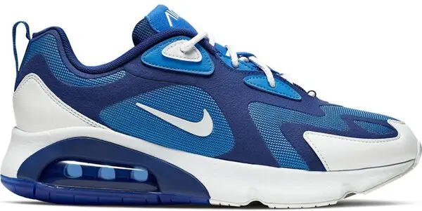 Nike Air Max 200 Track & Field Sneakers - Pacific Blue/deep Royal Blue/white