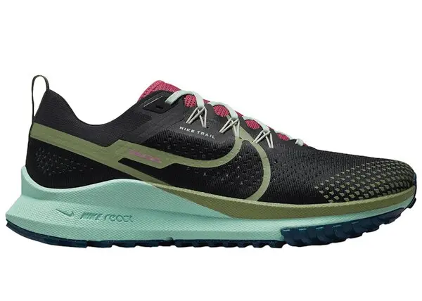 Nike React Pegasus Trail 4 Alligator - Black/canyon Rust/mint Foam