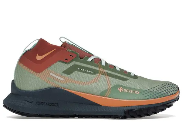 Nike React Pegasus Trail 4 Gore-tex - Alligator/orange Trance/mint Foam