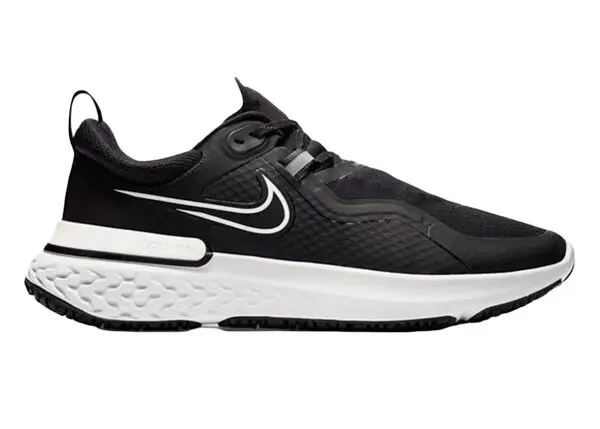 Nike React Miler Shield Sneakers - Black/white