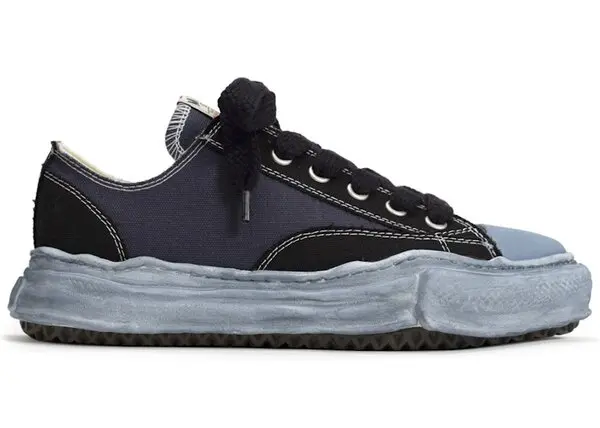 Mihara Yasuhiro Peterson Low-top Sneakers - Black/navy Blue