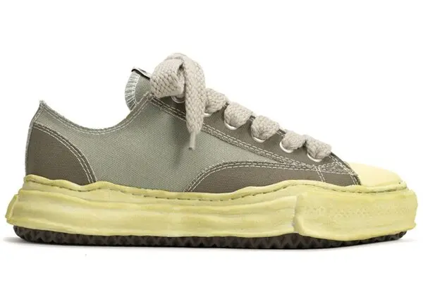Mihara Yasuhiro Peterson Low-top Sneakers - Green/cream