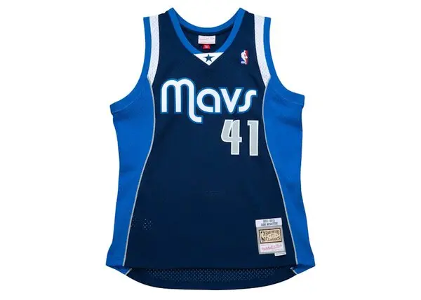 Mitchell & Ness Dirk Nowitzki Dallas Mavericks 201112 Swingman Jersey - Astros Blue