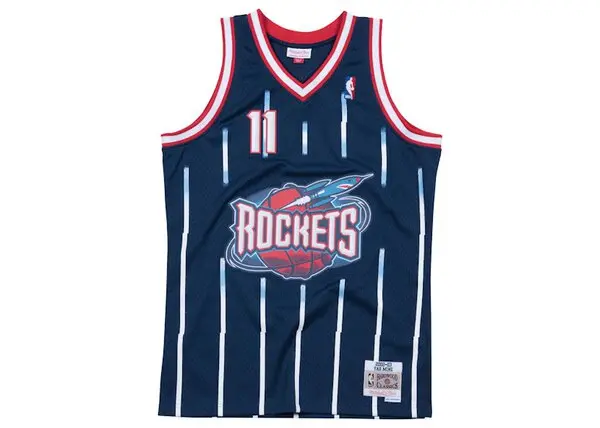 Mitchell & Ness Houston Rockets Yao Ming 2002-03 Swingman Jersey - Navy Blue
