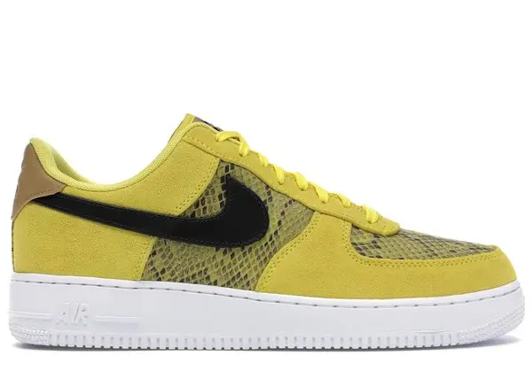 Nike Air Force 1 Low Sneakers - Yellow/black/white