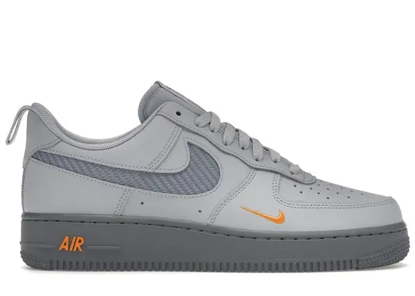 Nike Air Force 1 Low - Wolf Grey/cool Grey/kumquat