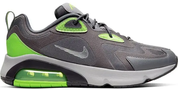 Nike Air Max 200 Winter Sneakers - Thunder Grey/gunsmoke/electric Green
