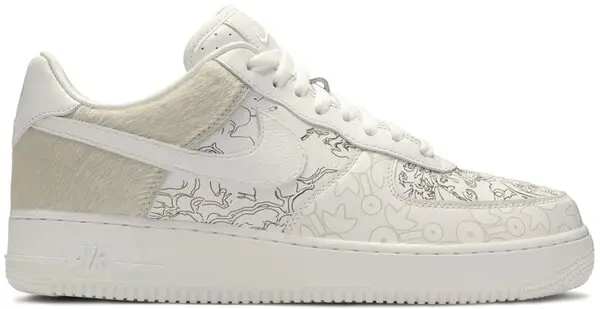 Nike Force 1 Low Year Of The Dog - White