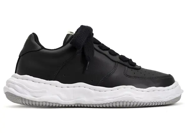 Mihara Yasuhiro Wayne Og Sole Low Sneakers - Black/white
