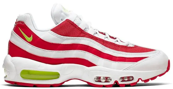 Nike Air Max 95 Sneakers - White/volt/university Red