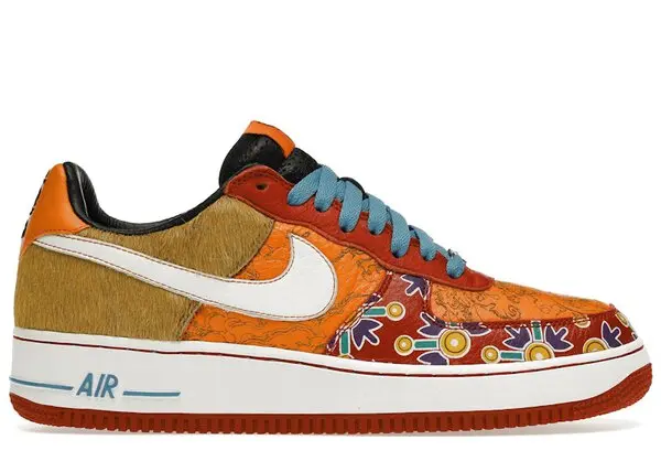 Nike Force 1 Low Year Of The Dog - Varsity Red/white/orange