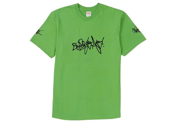 Supreme Rammellzee Tag Tee Shirt - Green