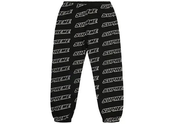Supreme Repeat Sweatpant - Black