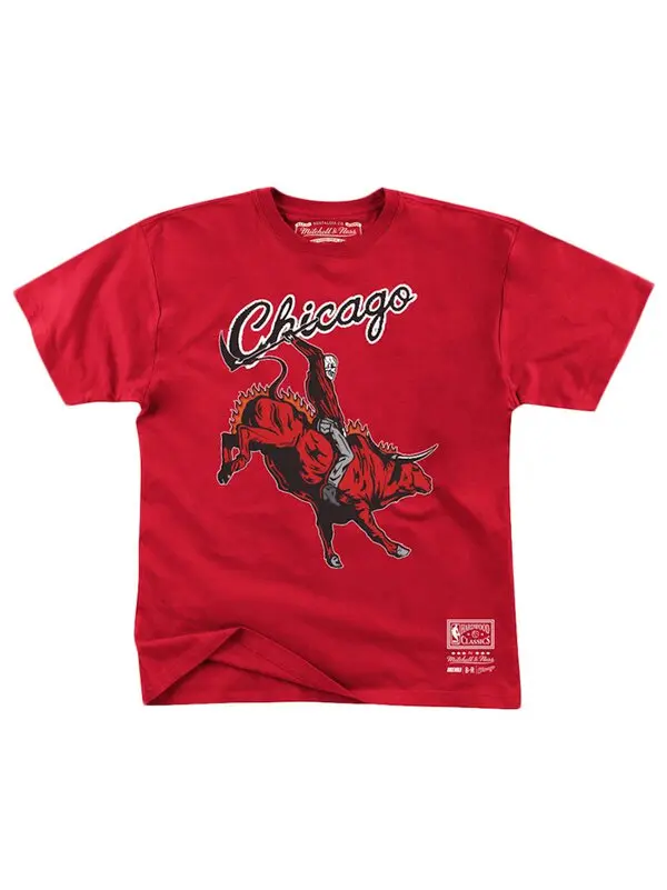 Mitchell & Ness Juice Wrld X Chicago Bulls T-shirt