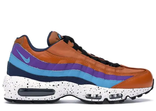 Nike Air Max 95 Sneakers - Monarch/light Blue Fury/midnight Navy