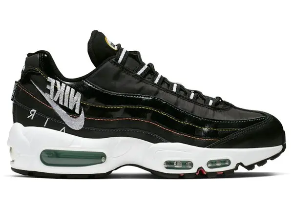 Nike Air Max 95 Premium Windbreaker Sneakers - Black