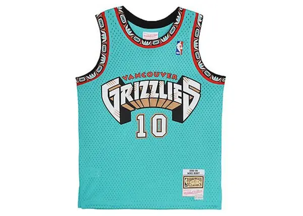 Mitchell & Ness Vancouver Grizzlies Road 1998-99 Mike Bibby Swingman Jersey - Teal