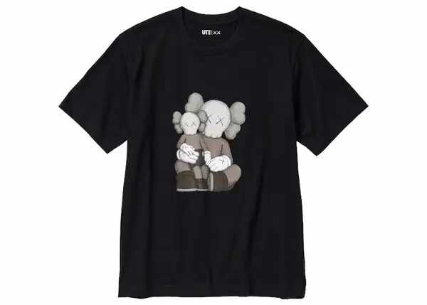 KAWS X Uniqlo Ut Graphic T-shirt - Black