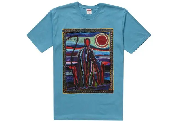 Supreme Reaper Tee Shirt - Light Slate