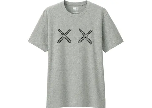 KAWS Xx Tee Shirt - Gray